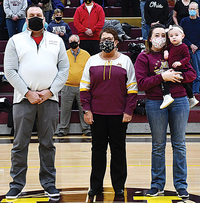 Coach Mags honored at recent MHS home game | News, Sports, Jobs - Minot ...